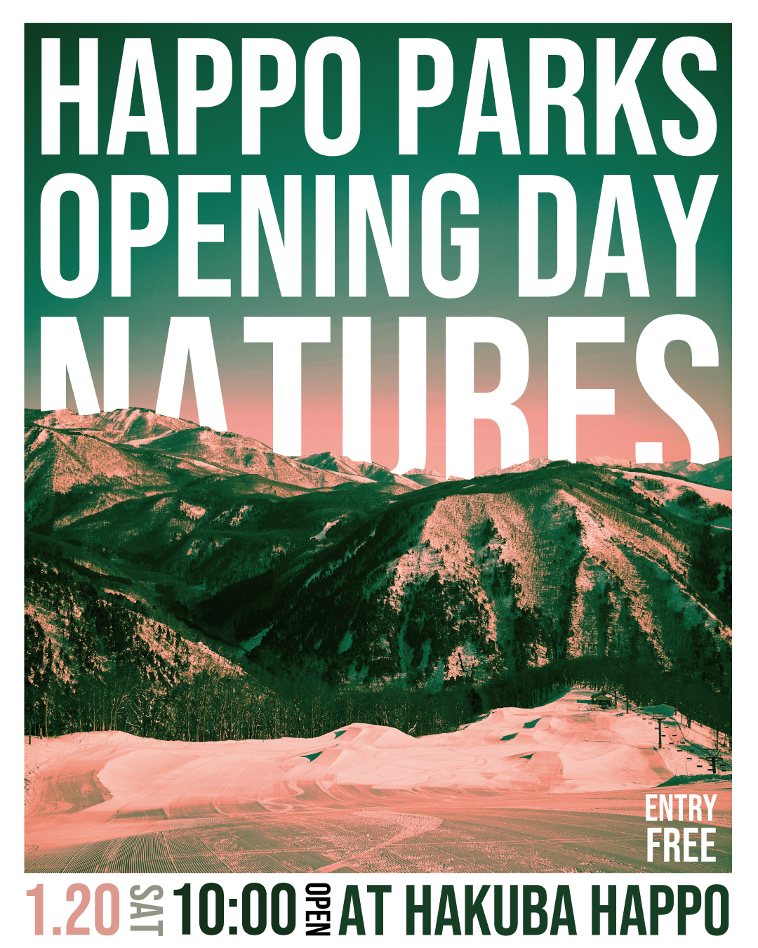 【HAPPO PARKS OPENING DAY】を開催! | Hakuba Valley | 白馬エリアのスキー場情報サイト